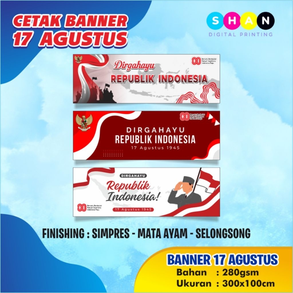 Jual MMT BANNER KEMERDEKAAN REPUBLIK INDONESIA | MMT MALAM TIRAKATAN ...