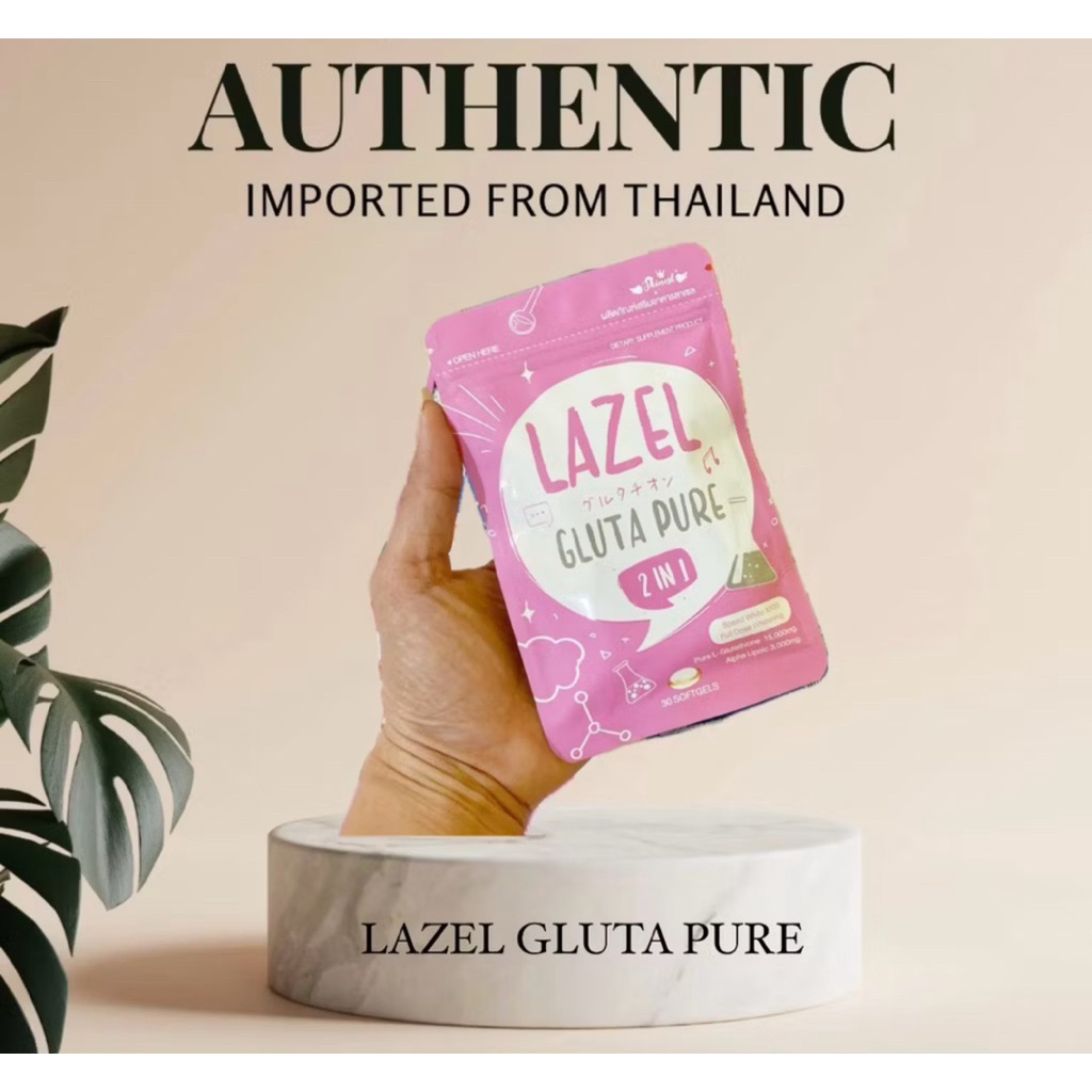 Jual Lazel Gluta pure 2 in1 | Shopee Indonesia