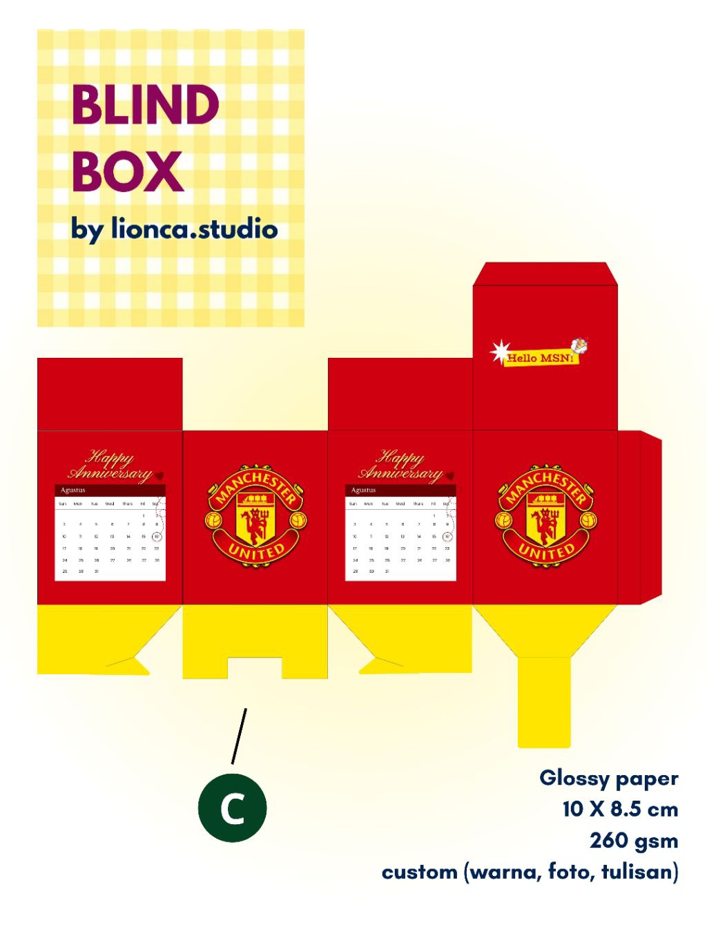 Jual CUSTOM BLIND BOX UNIK TANPA MINIMAL PEMBELIAN [HARGA SUDAH ...