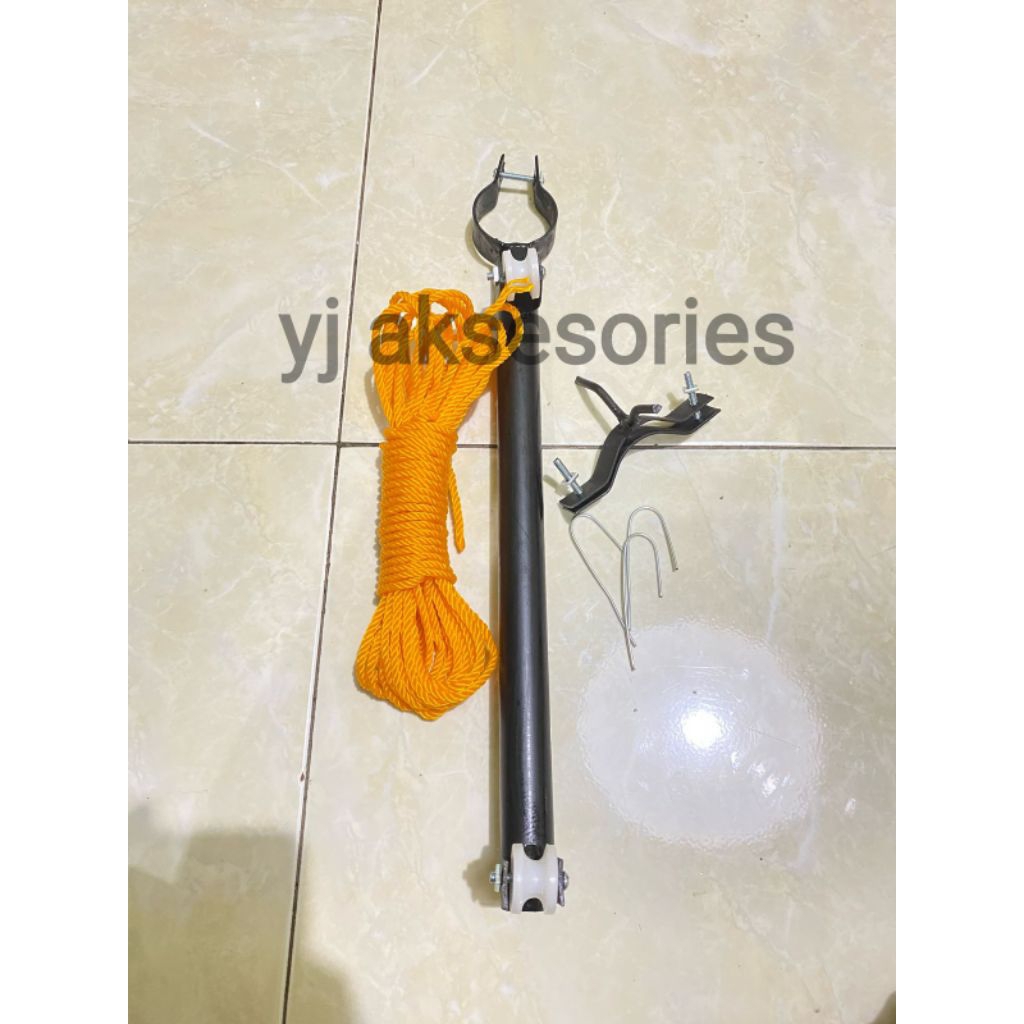 Jual hemat paket kerekan katrol sangkar burung perkutut dekukur besi ...