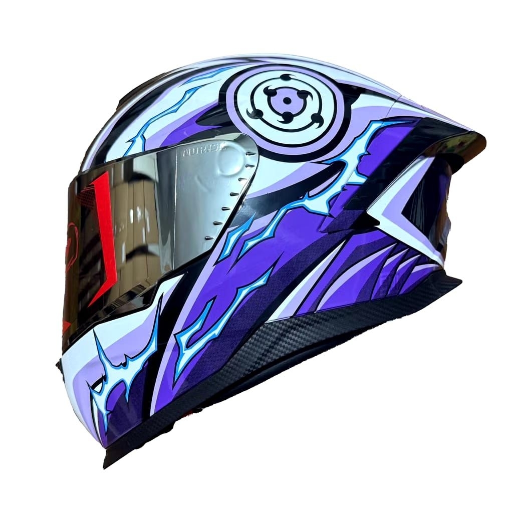 Jual HELM KBR TT COURSE / TTC // vrc motif FULL FACE SOLID POLOS SNI ...