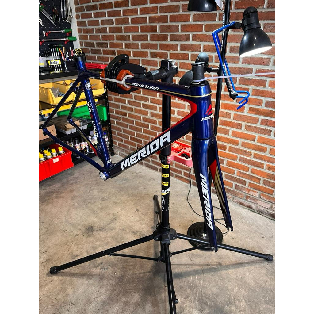 Jual Frame Set Merida Scultura 300 Bahrain Team Edition | Shopee Indonesia