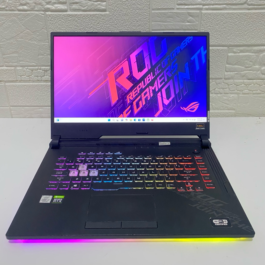 Jual Laptop Gaming Asus ROG Strix G512LW i7 10750H RTX 2070 8GB RAM ...