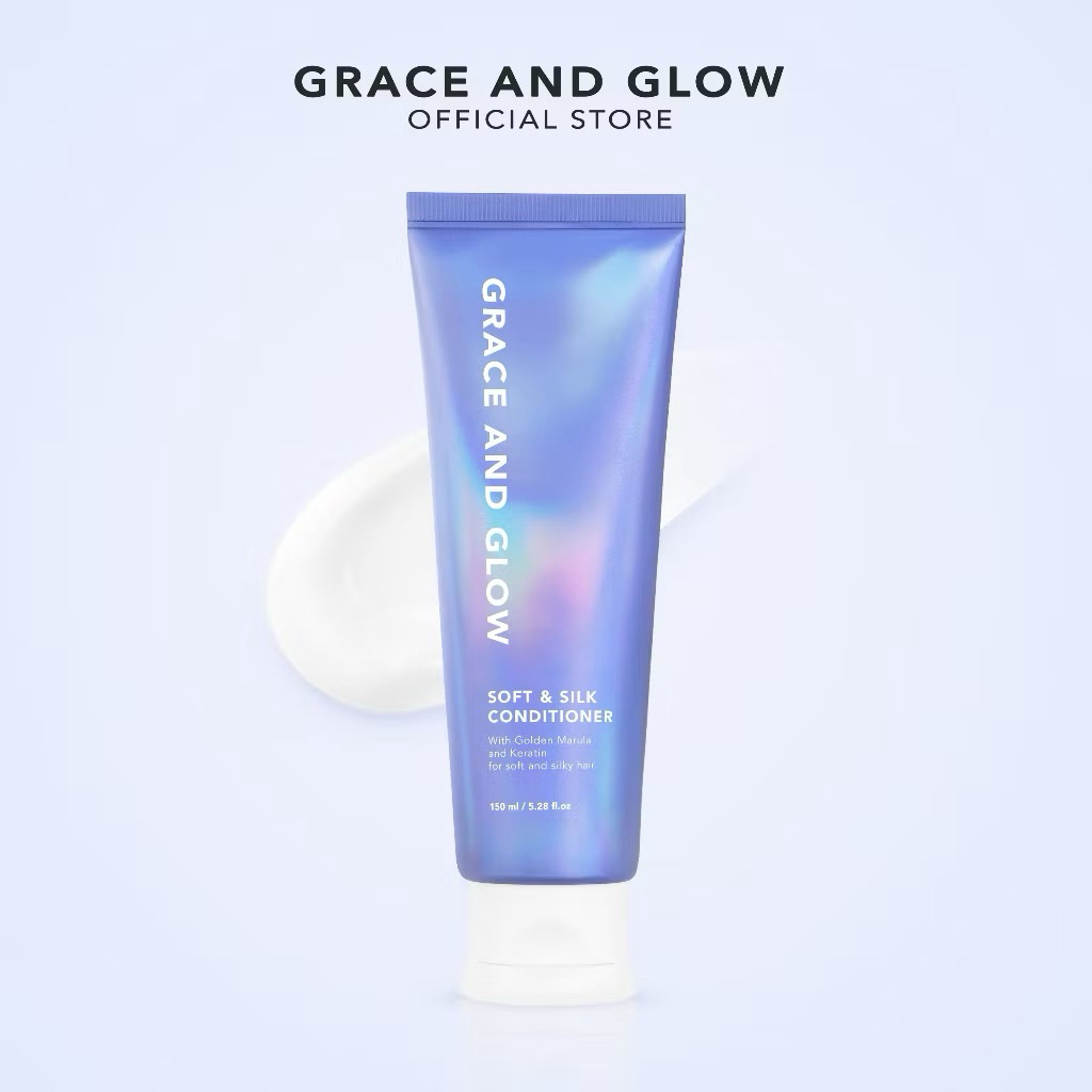 Jual Grace and Glow Soft & Silk Hair Conditioner - Kondisioner Rambut ...