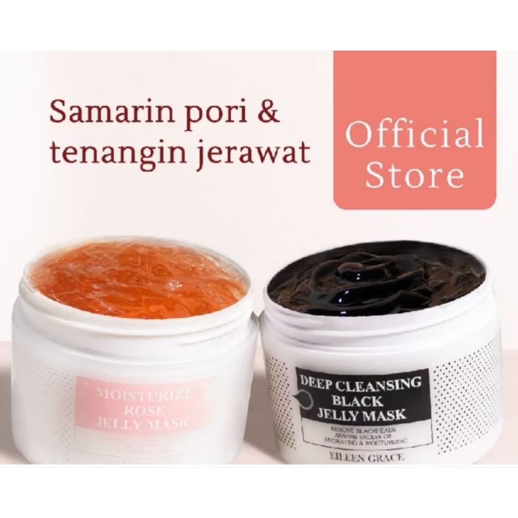 Jual EILEEN GRACE || Black Jelly & Rose Jelly Mask TERMURAH !!! CEK AJA ...
