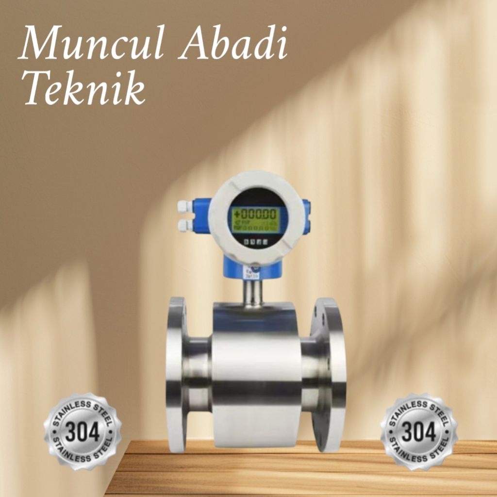 Jual Flow meter Electromagnetic SS304 DN100 Flow Meter Size 4" inch Flowmeter Stainless Steel ...