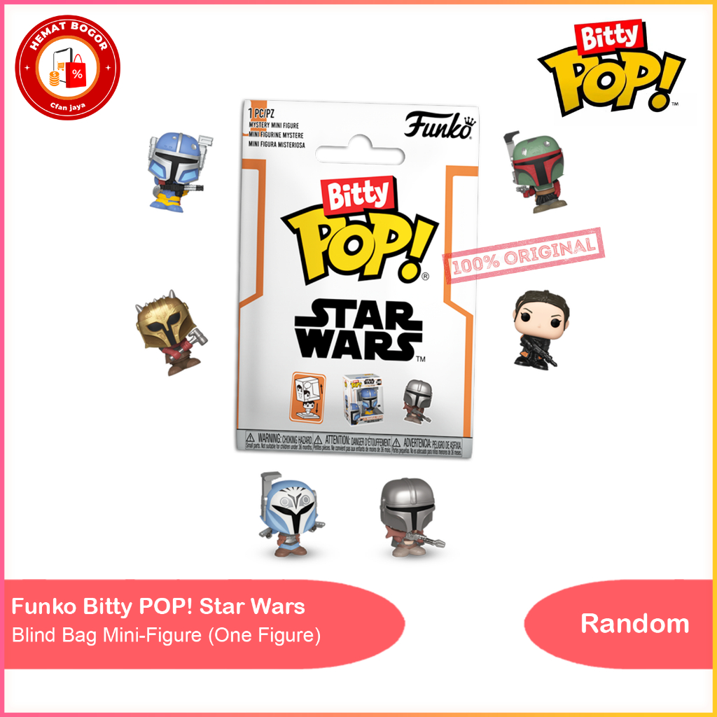 Jual Funko Bitty POP! Star Wars The Mandalorian 1" Blind Bag Mini ...