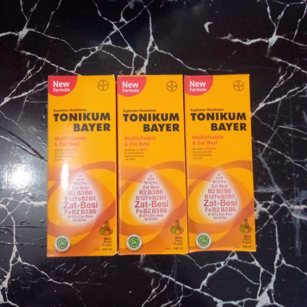 Jual Tonikum Bayer Syrup Multivitamin - Suplemen - Multivitamin ...