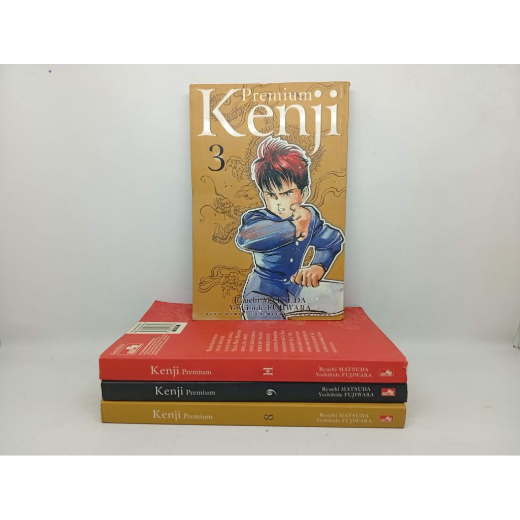 Jual Komik Original Kenji Premium Vol. 03,08,09,11 (Elex Media) (Ryuchi ...