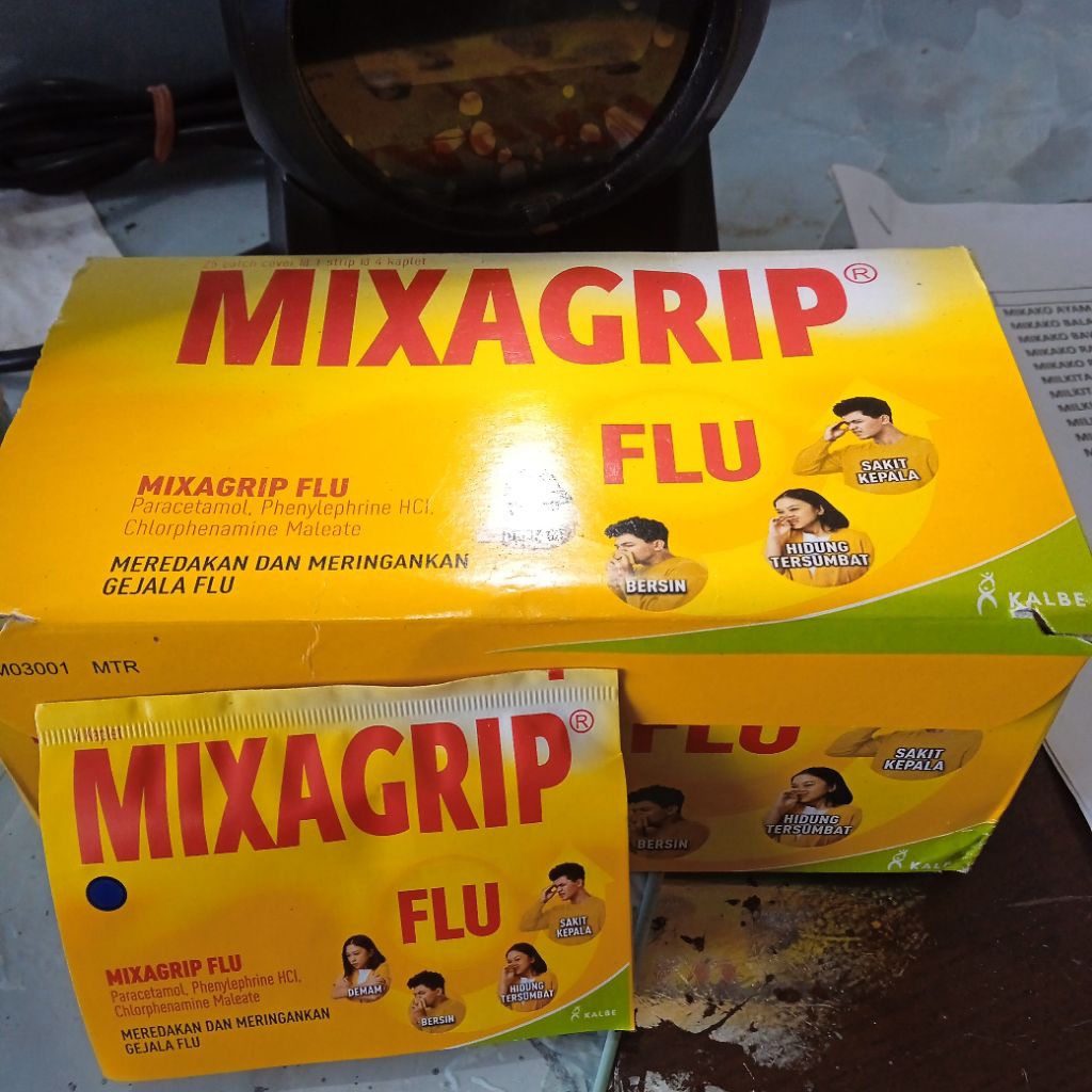 Jual mixa grip flu isi 4tablet | Shopee Indonesia