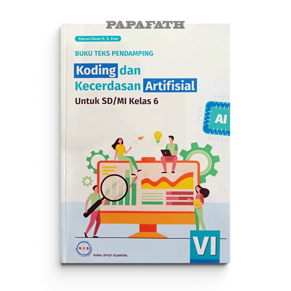 Jual Buku KODING dan Kecerdasan Artifisial Kelas 6 - Global Offset Sejahtera | Shopee Indonesia
