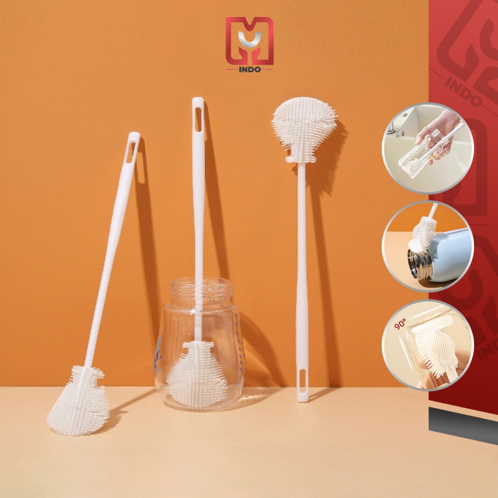 Jual Sikat Pembersih Botol/Gelas Serbaguna S01 Cleaning Brush / Alat ...