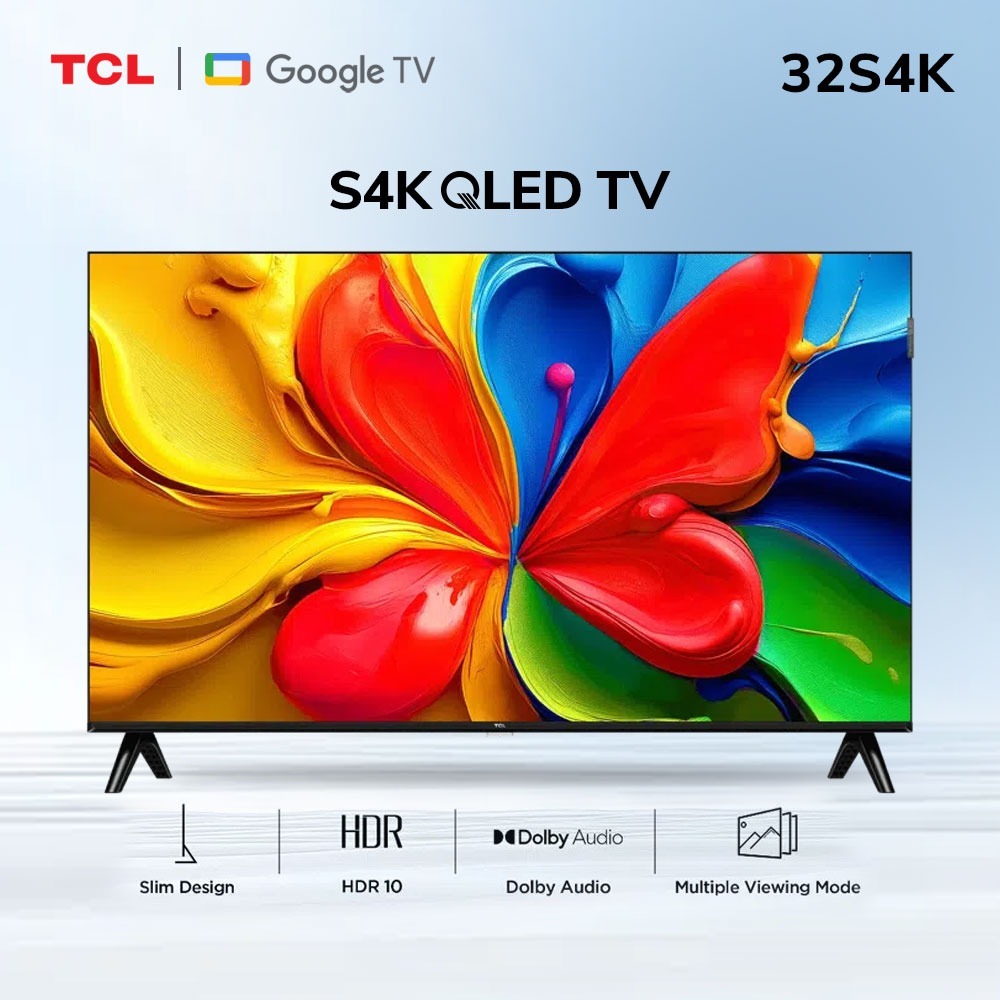 Jual TV TCL32S4K QLED 32 inch S4K Garansi resmi | Shopee Indonesia