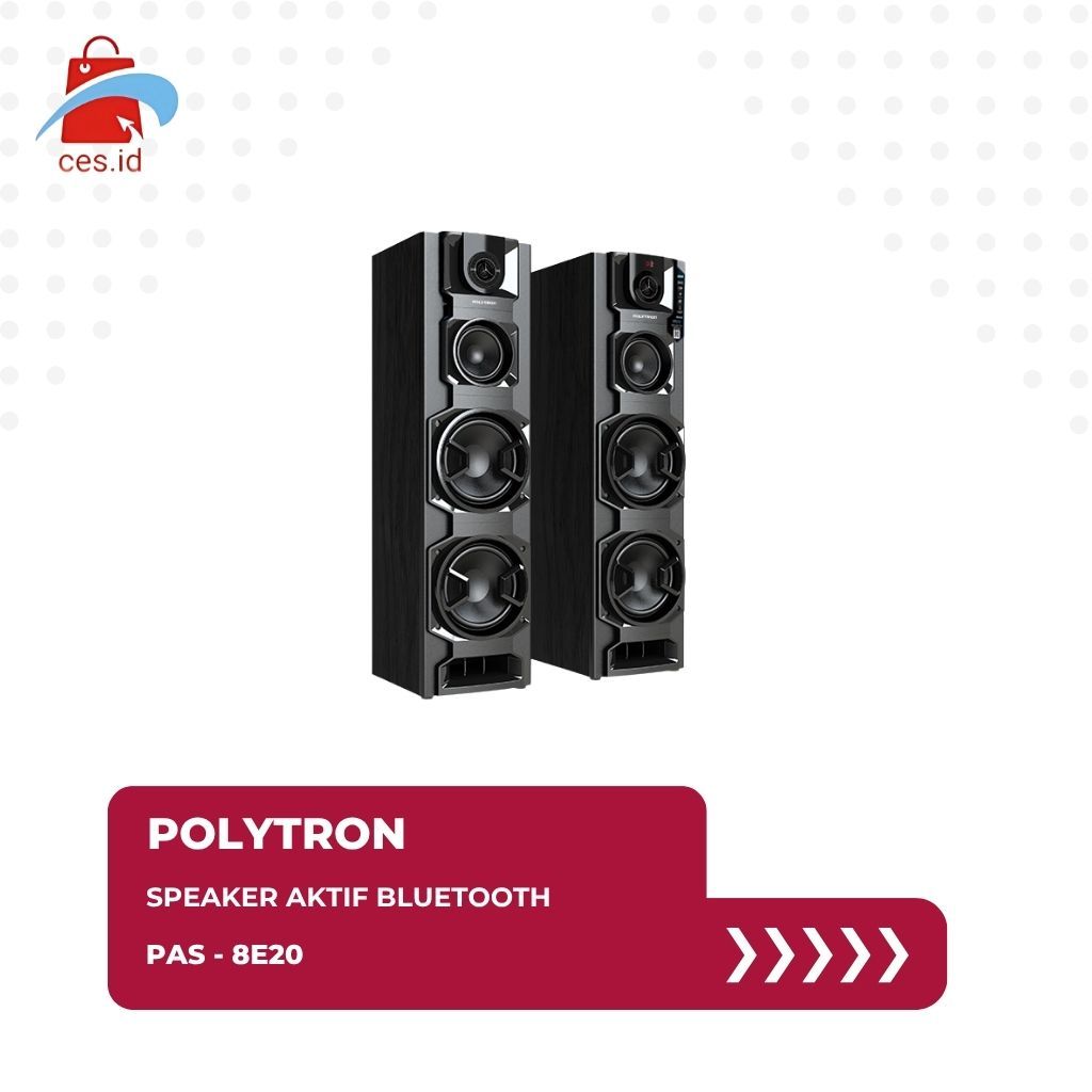 Jual POLYTRON SPEAKER ACTIVE BLUETOOTH KARAOKE PAS - 8E20 | Shopee ...