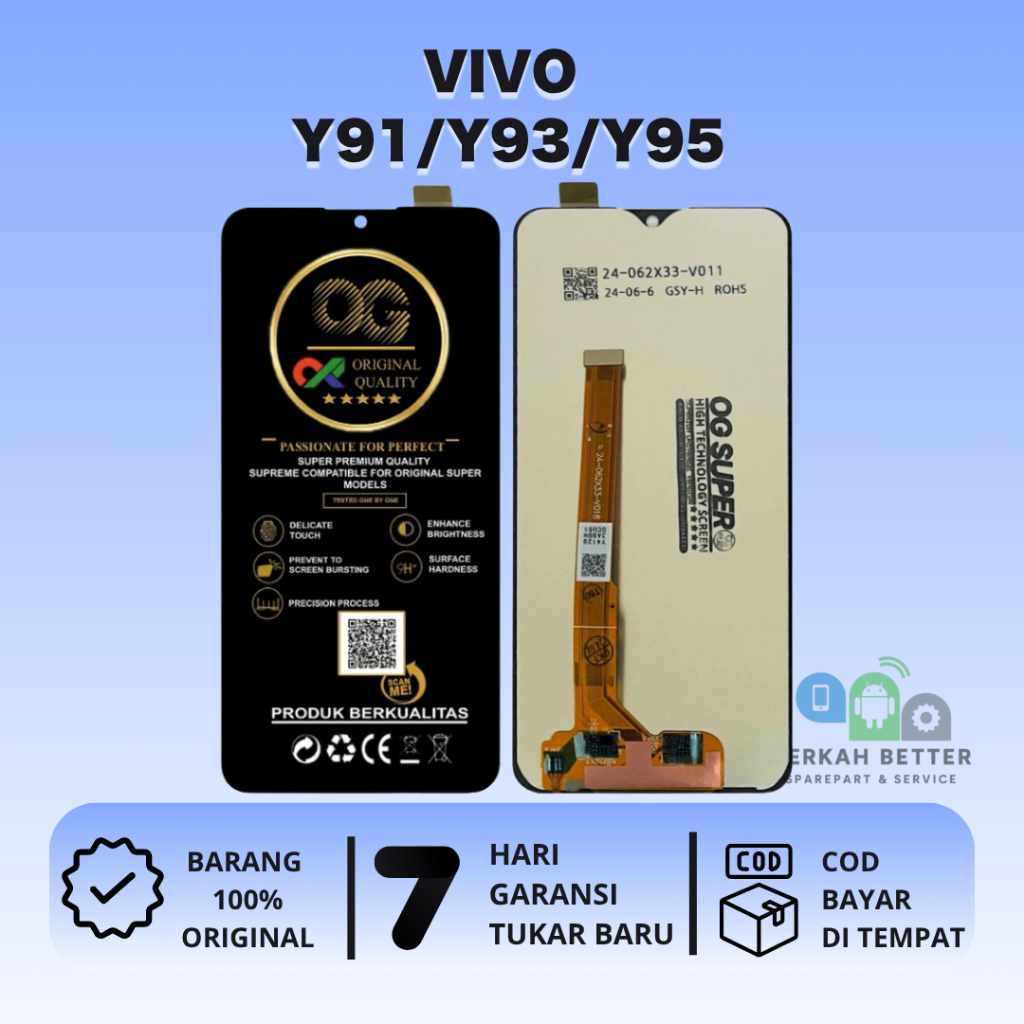 Jual LCD VIVO Y91 (1816) | VIVO Y93 (1811) | VIVO Y95 (1807) | VIVO ...