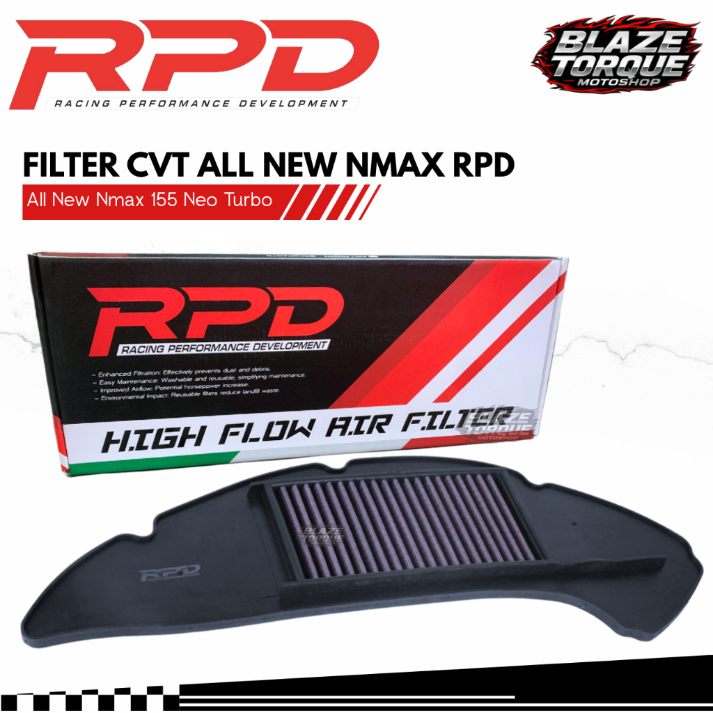 Jual Filter Udara RPD All New Nmax 155 Neo Turbo High FLow Air Filter ...