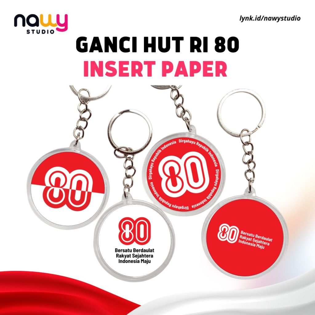 Jual Nawy | Ganci insert paper HUT RI 80 | Edisi Spesial Kemerdekaan ...