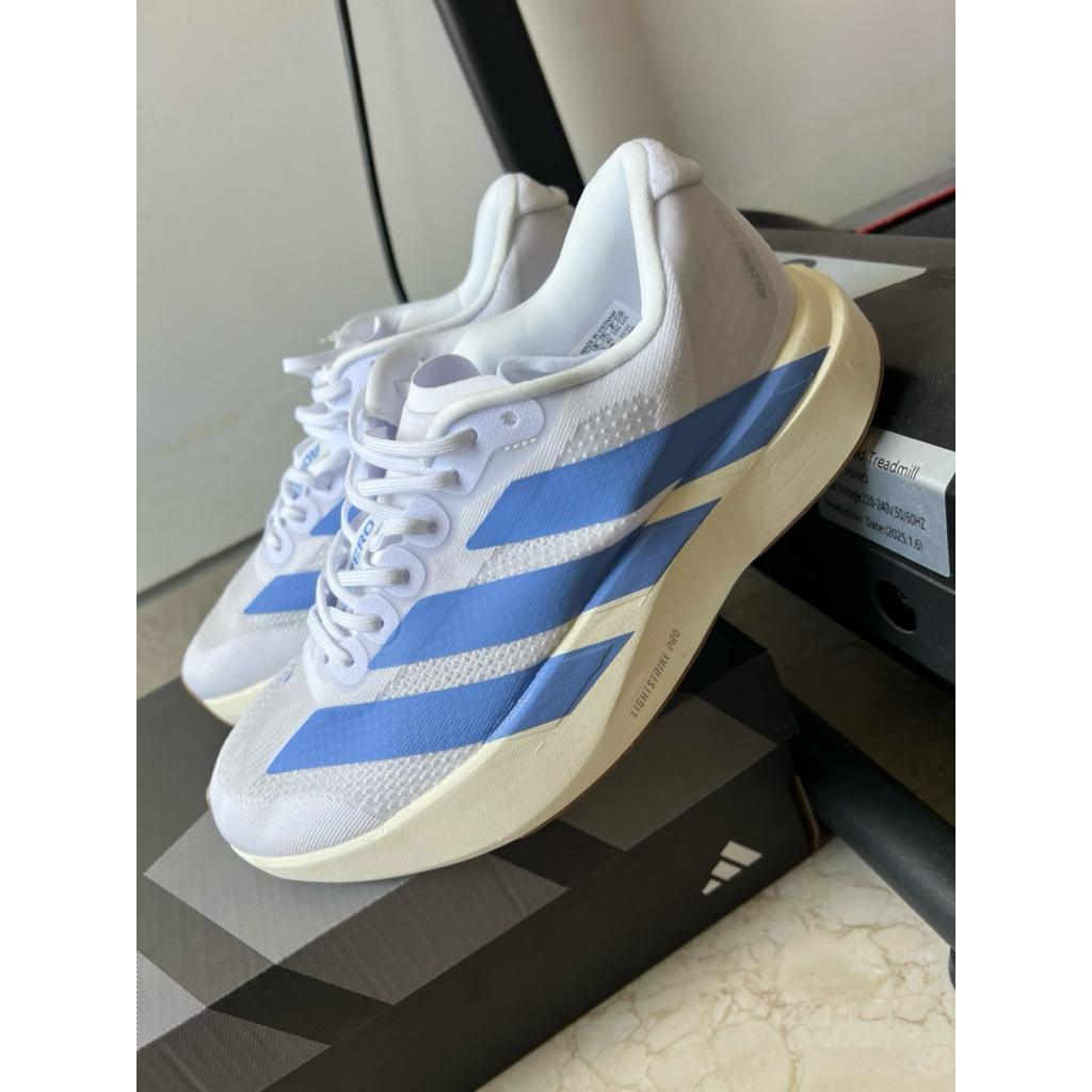Jual SEPATU RUNNING ADIZERO EVO SL ICE BLUE | Shopee Indonesia