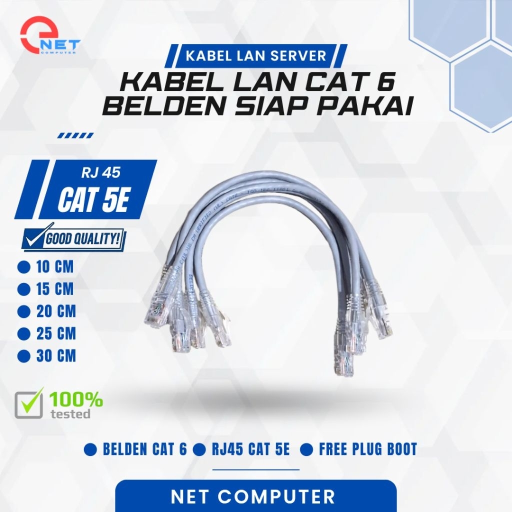 Jual [PROMO] Kabel LAN BELDEN CAT6 Siap Pakai Kabel UTP CAT6 Support Gigabit Dan POE | Shopee ...