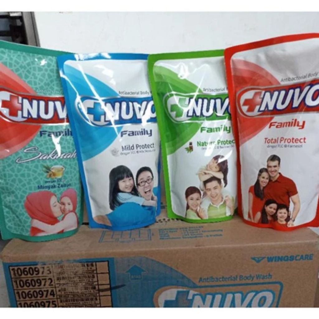 Jual Nuvo Bodyguard Liquid 450ml 1dus 12pc(MB) | Shopee Indonesia