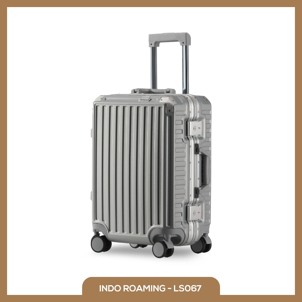Jual Indo Roaming Koper Size Kabin & Bagasi 20-28 Inch - LS067 | Shopee ...