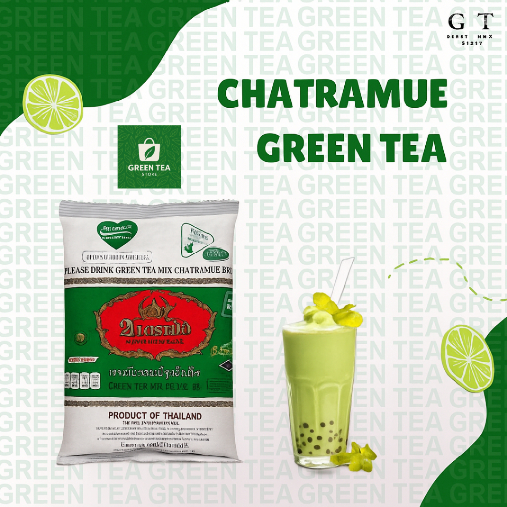 Jual Chatramue Green Tea Original Thailand Sudah BPOM FULL PACK / Teh ...