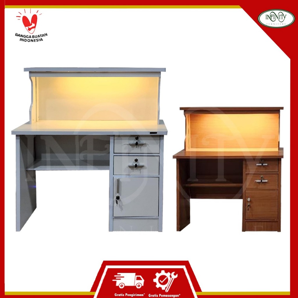 Jual Meja Kasir Receptionist MK 193 | Shopee Indonesia