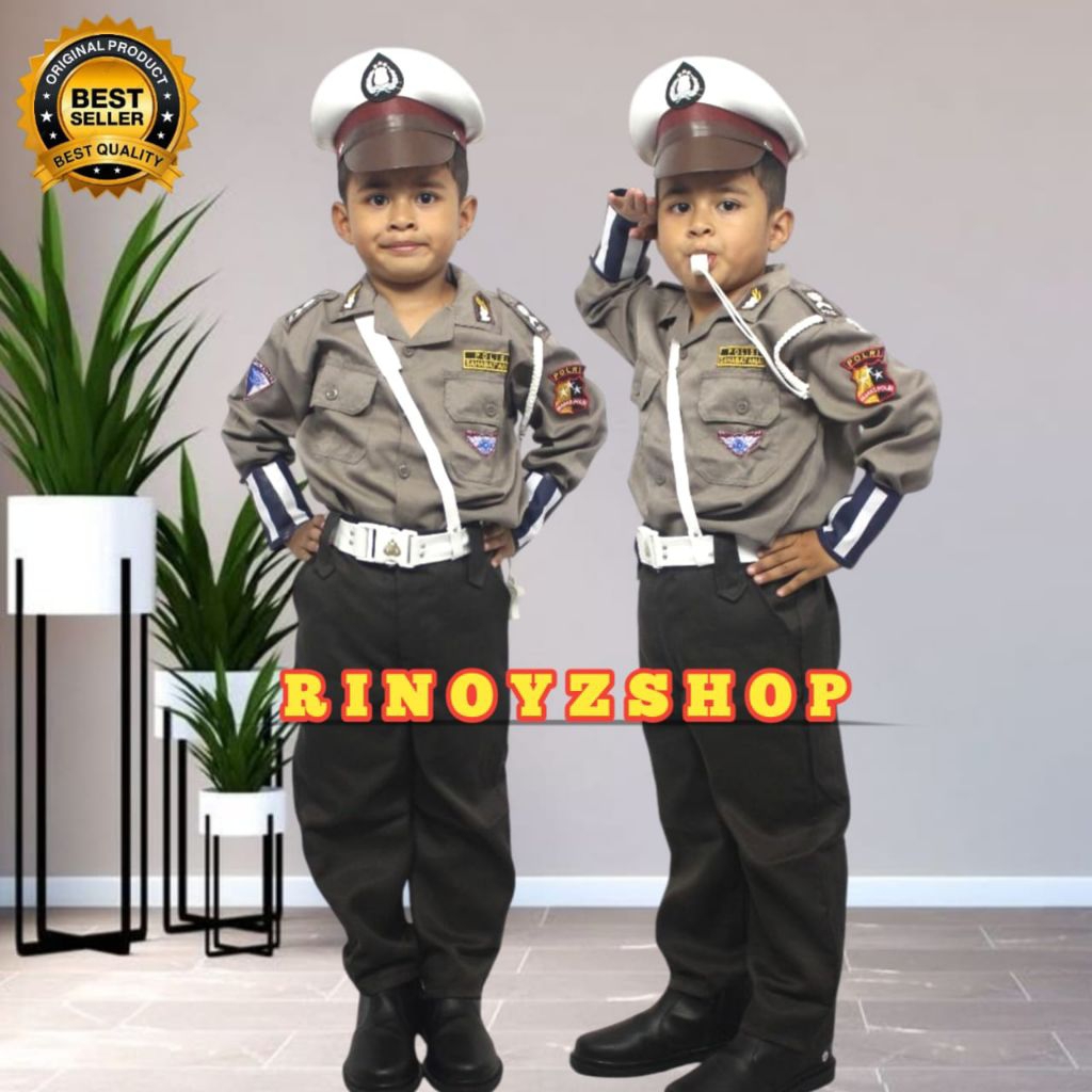 Jual Baju Polisi Anak / setelan polisi Anak / Seragam Polisi Anak ...