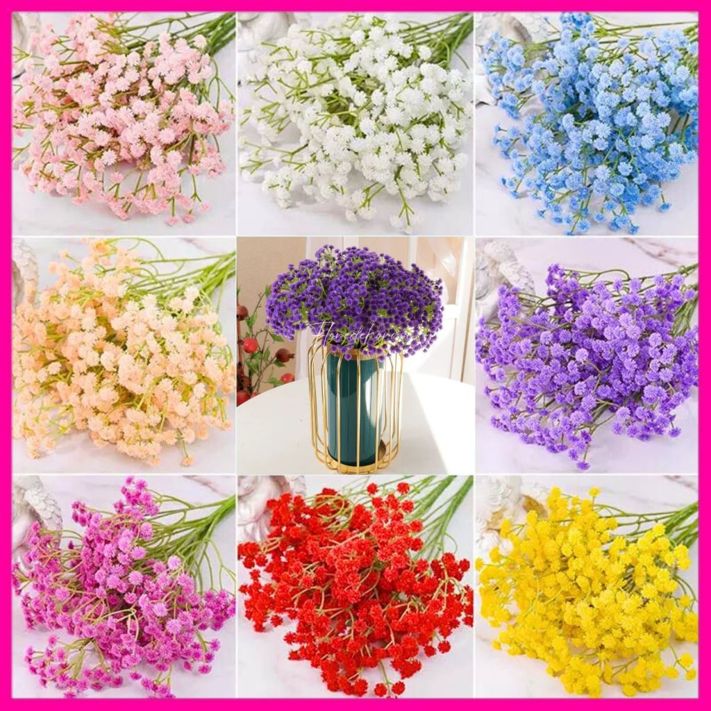 Jual Artificial Bunga Baby Breath Isi 4 Cabang Bunga Palsu Plastik ...
