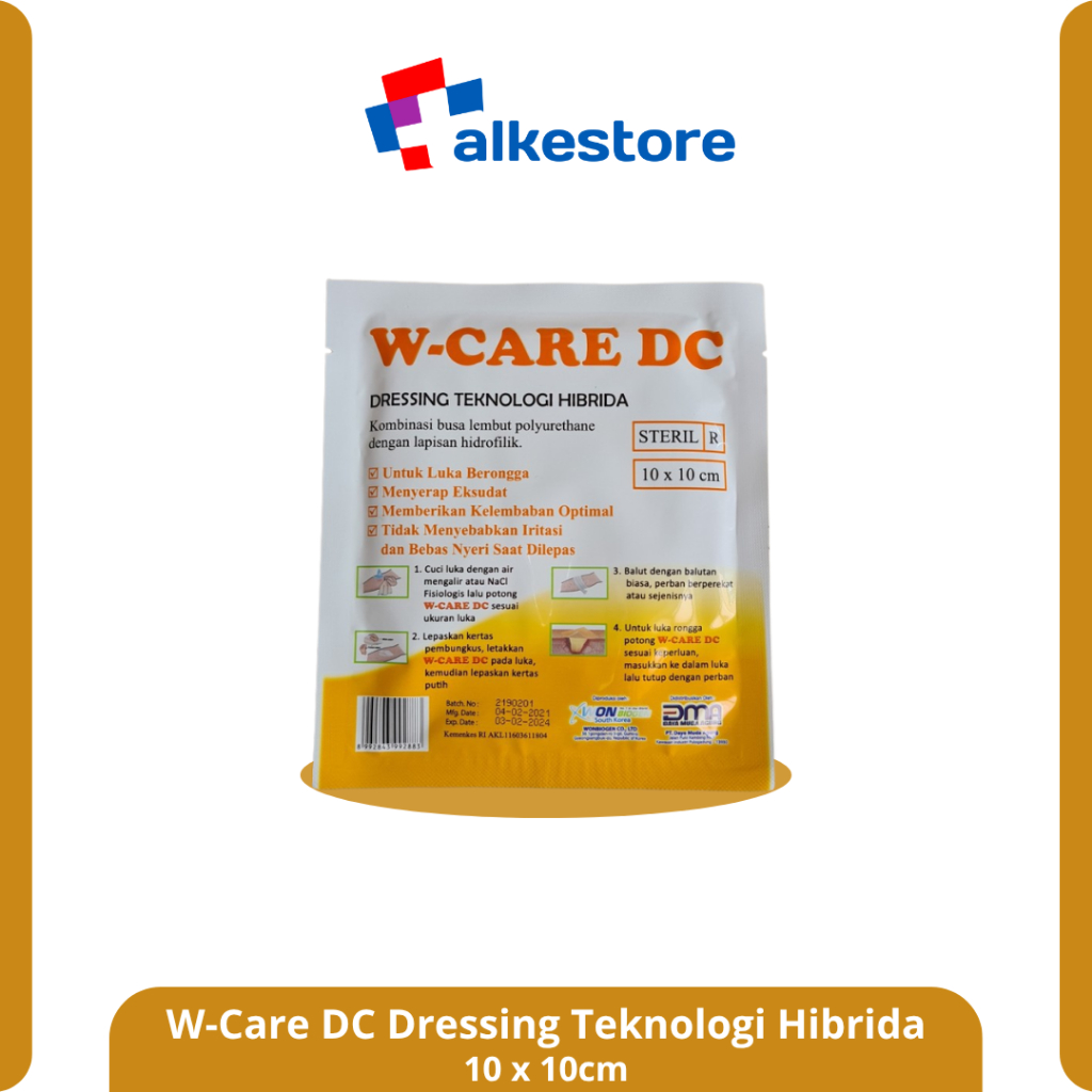 Jual W-Care DC 10cm x 10cm (Harga 1pcs) | Shopee Indonesia