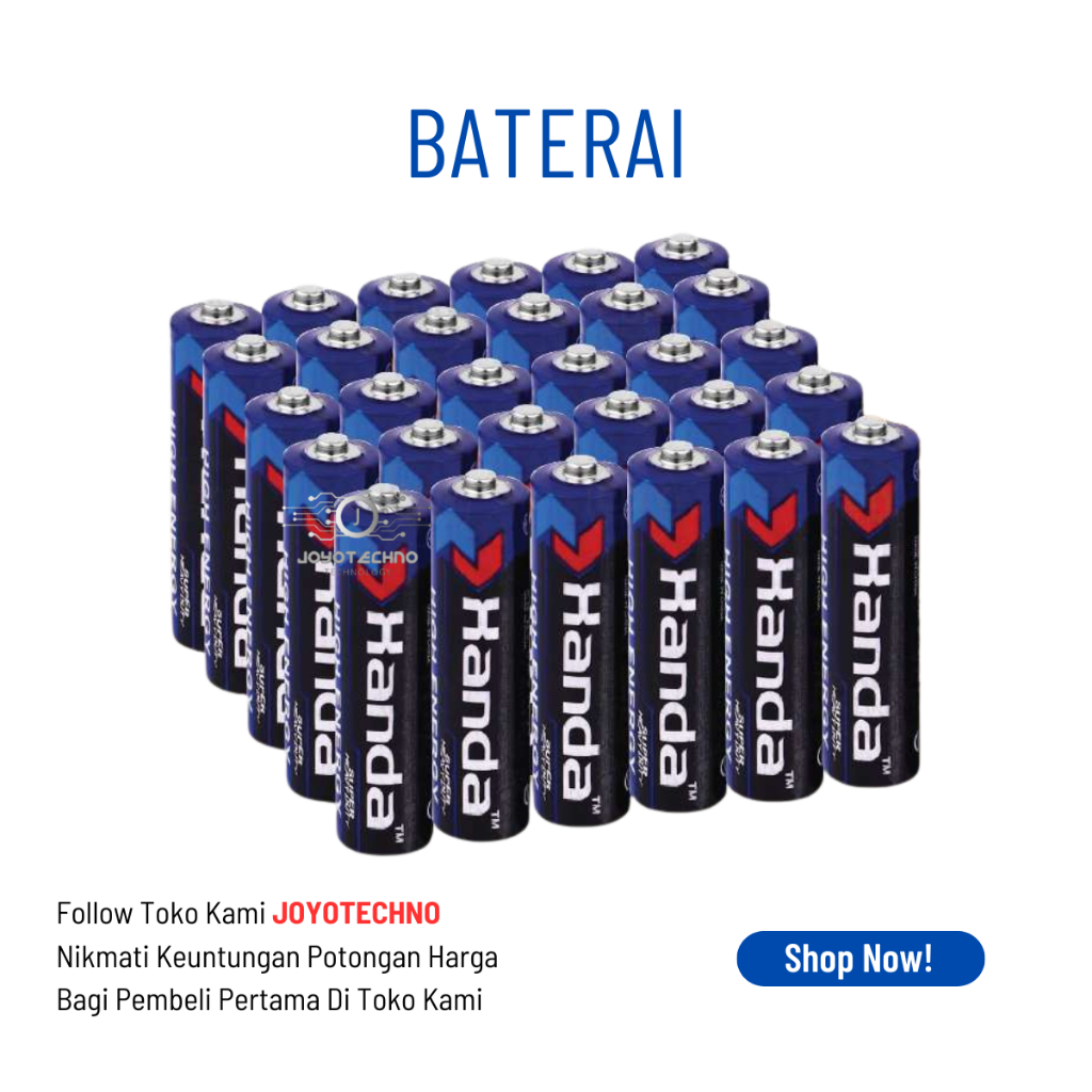 Jual ( 30 pcs ) Baterai Batrai Batre Battery AA / AAA Batre A2 / A3 ...