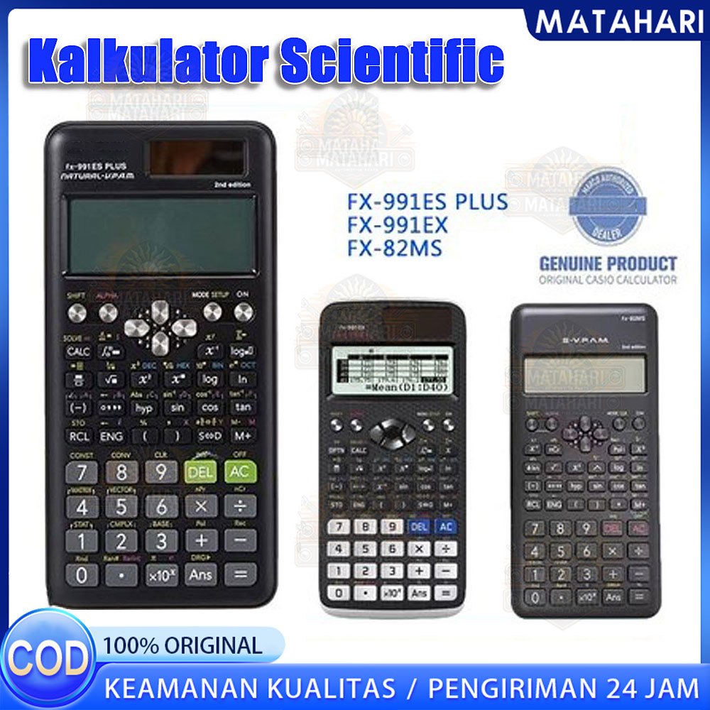 Jual Kalkulator Scientific ilmiah FX-991EX/991ES-Plus Calculator ...