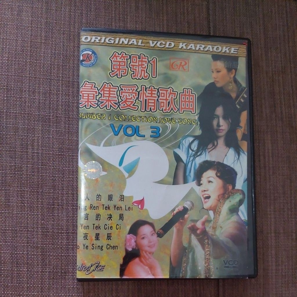 Jual VCD original karaoke number I collection love song vol.3 | Shopee ...