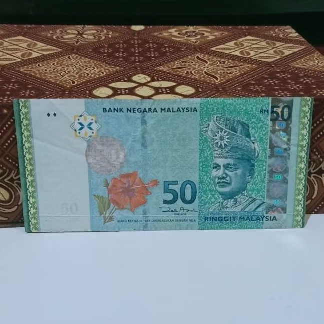 Jual Uang Kertas Malaysia 50 Ringgit | Shopee Indonesia