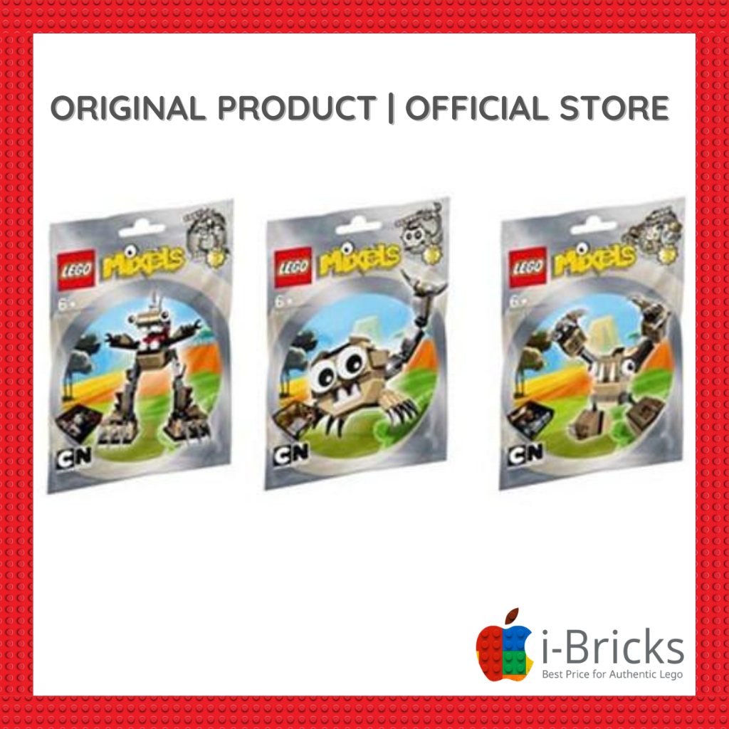 Jual lego mixels series 3 Scorpi, Hoogi, Footi | Shopee Indonesia