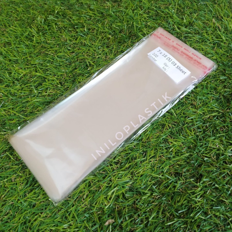 Jual Plastik OPP One Sheet Selapis / plastik Selembar / plastik risoles ...
