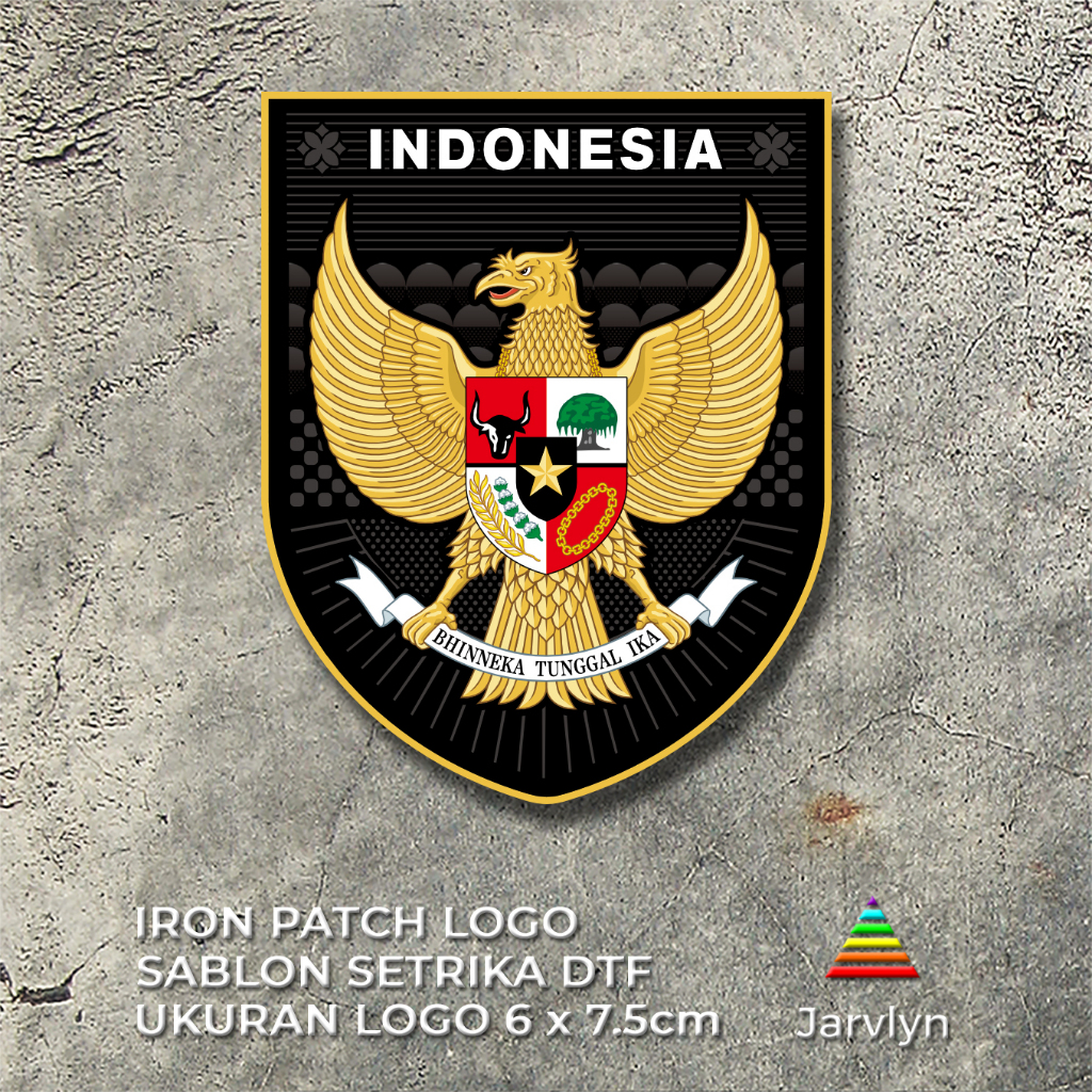 Jual Sablon Setrika DTF Iron Patch Logo Garuda Timnas Indonesia 2025 ...