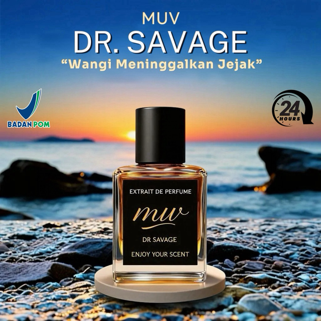 Jual MUV DR. SAVAGE Parfum Pria Tahan Lama Extrait De Perfume Sudah ...