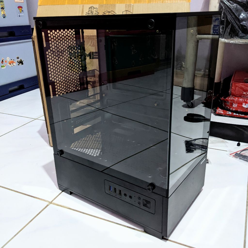 Jual NYK Nemesis Notus T68 Casing PC M-ATX Fullset Second | Shopee ...