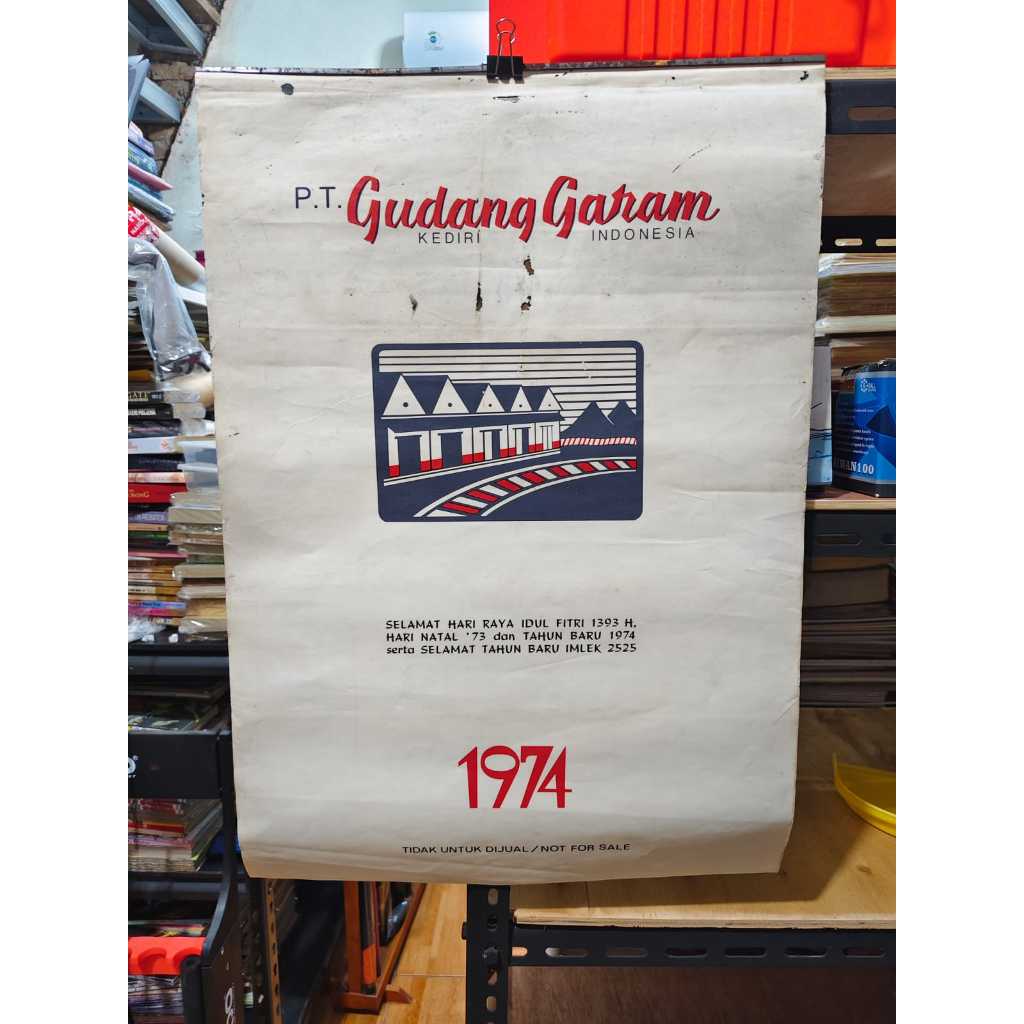 Jual Kalender jadul Kalender 1974 Tiger | Shopee Indonesia