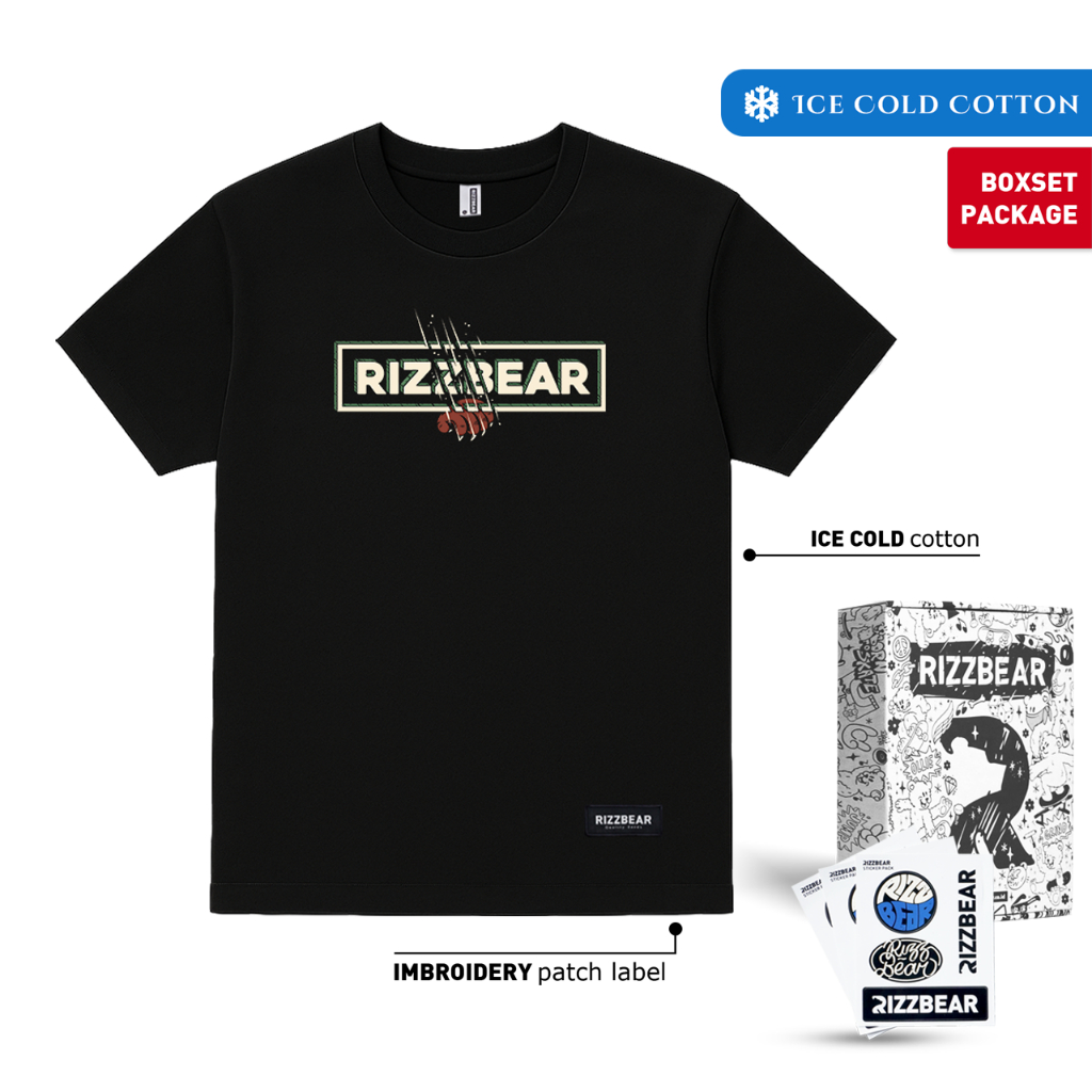 Jual RIZZBEAR Kaos Pendek Pria Original Brand Scratch Bear T-Shirt ...