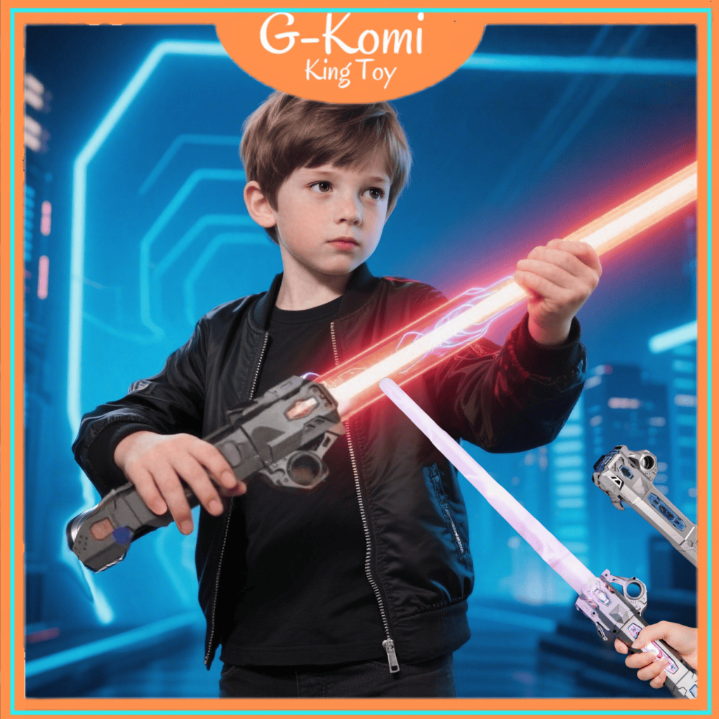 Jual Star Wars Mainan Laser Lightsaber Cosplay 7 Warna 2in1 Pedang ...