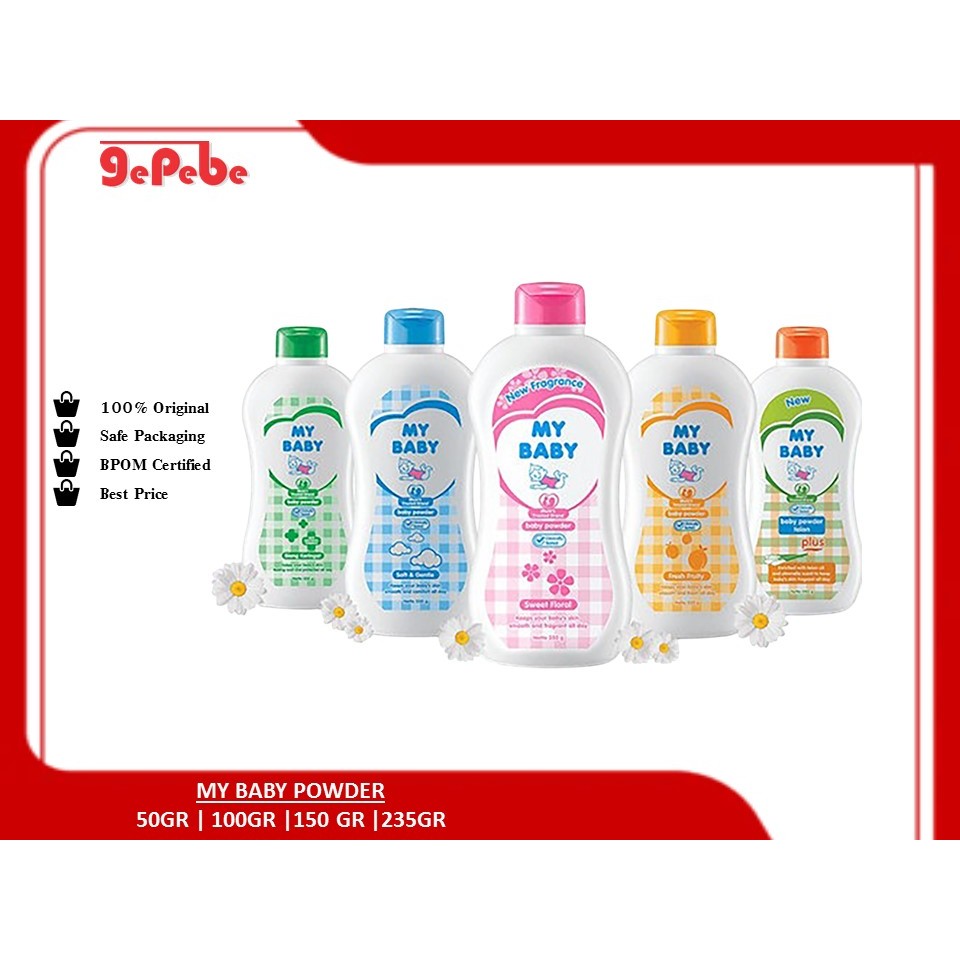 Jual My Baby Powder 50gr I 100gr I 150gr | 235gr | Shopee Indonesia