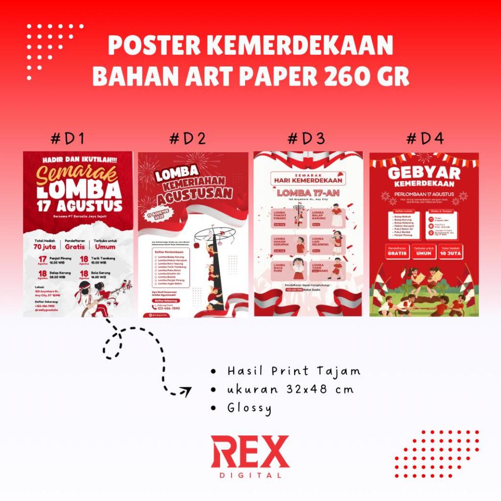 Jual Poster Kemerdekaan PANCASILA PROKLAMASI SUMPAH PEMUDA Pembukaan ...