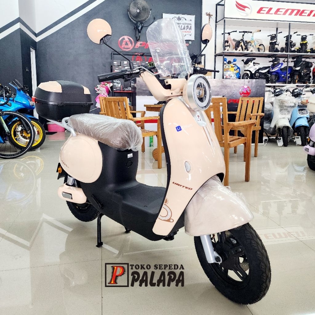 Jual SEPEDA LISTRIK UNITED MILANO V1 Lithium 800 Watt Electric Bike ...