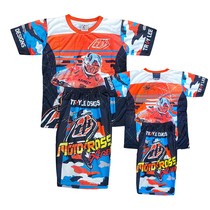 Jual jersey baju balap motror cross team honda/setelab baju cross moto ...