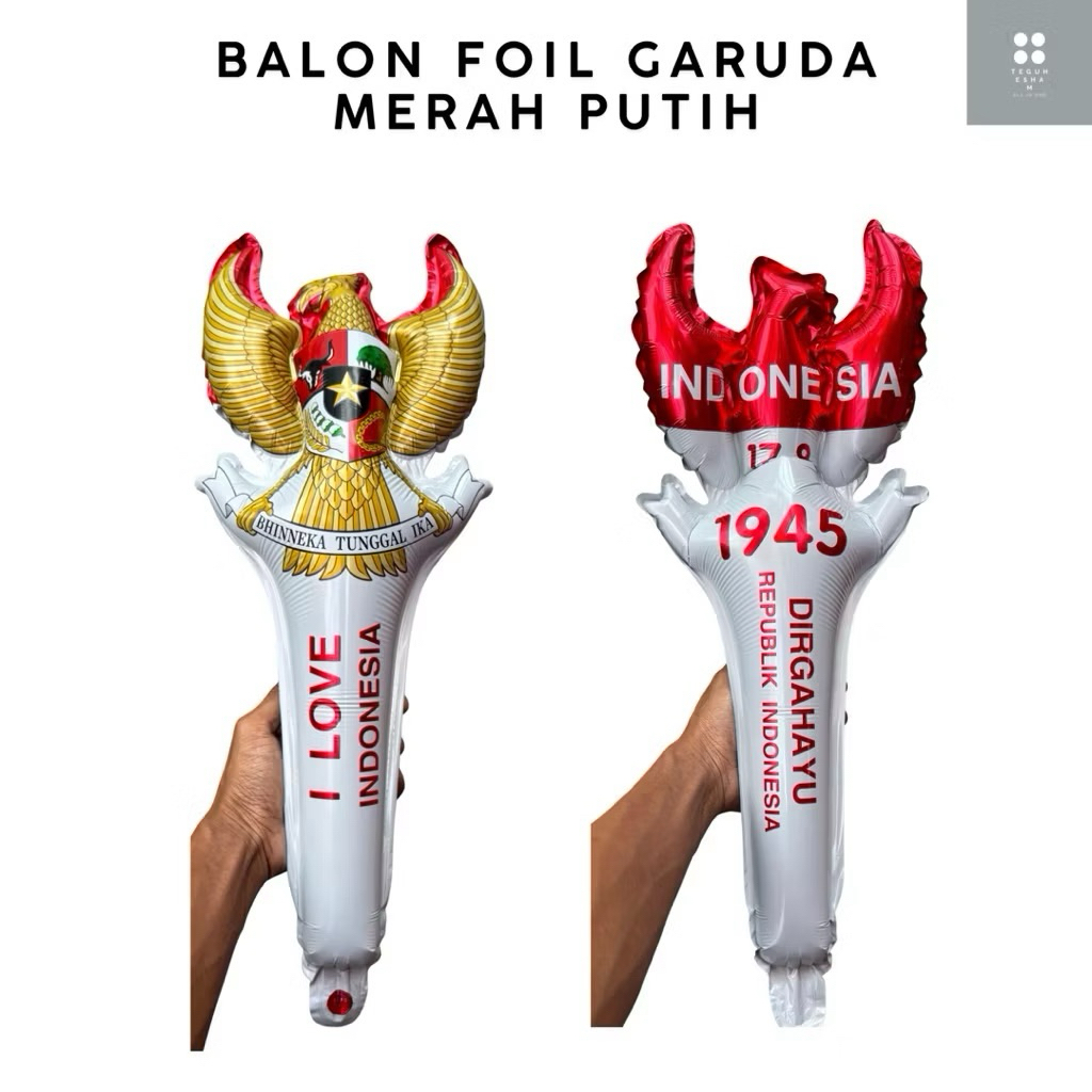 Jual Balon Pentung Dirgahayu RI / Balon I Love Indonesia / Balon Foil ...