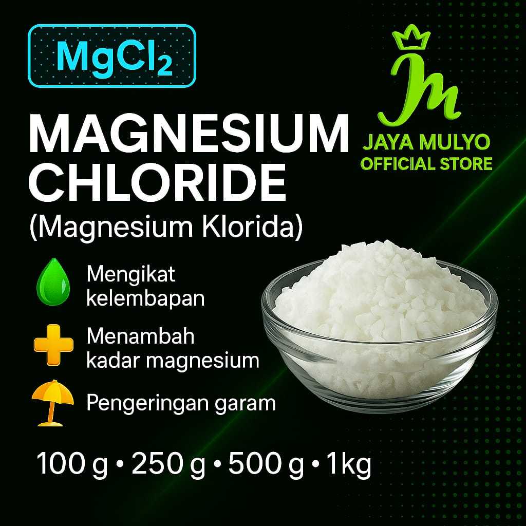 Jual Magnesium Chloride 1kg / MgCl 1 kg / Magnesium Klorida | Shopee ...