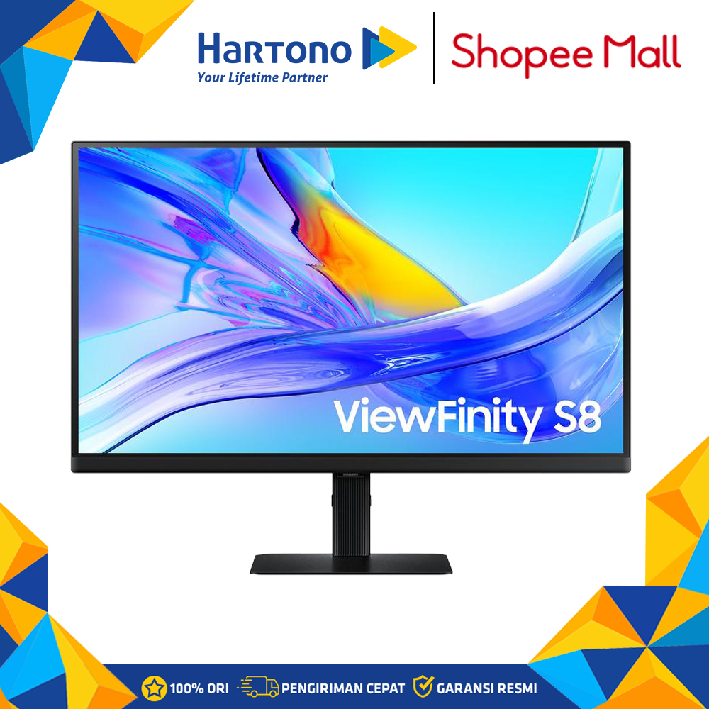 Jual Samsung 27 Inch ViewFinity S8 S80UD UHD Monitor LS27D804UAEXXD ...