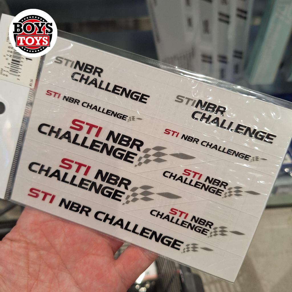 Jual Subaru STI NBR Challenge Sticker 100% Original Nurburgring Subaru ...